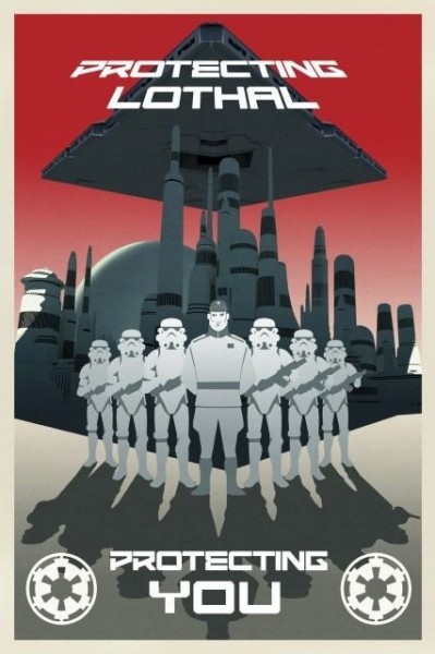 Posters promocionales del Star Wars: Rebels